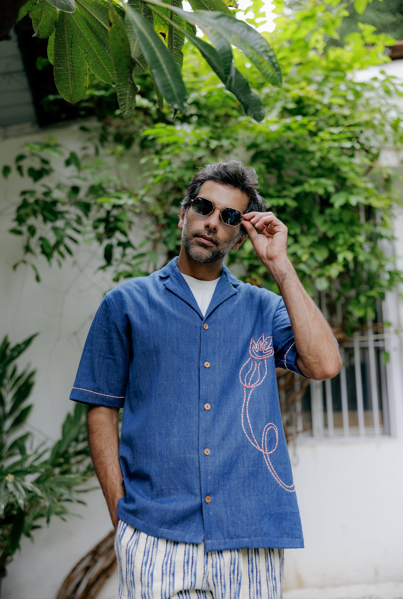 Jarul Handloom Denim Shirt – JODI