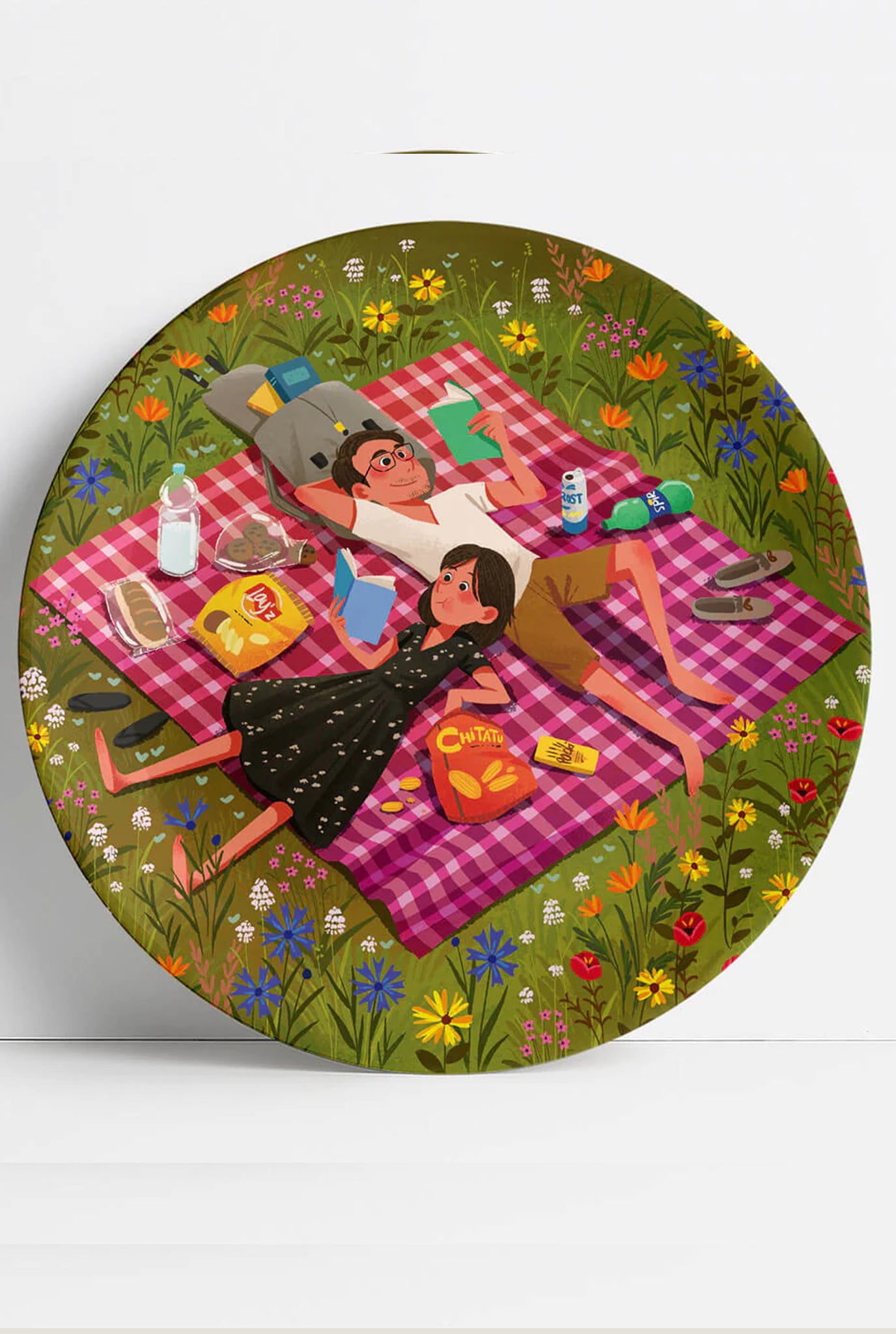 Books Food Flowers And You Decor Plates – JODI