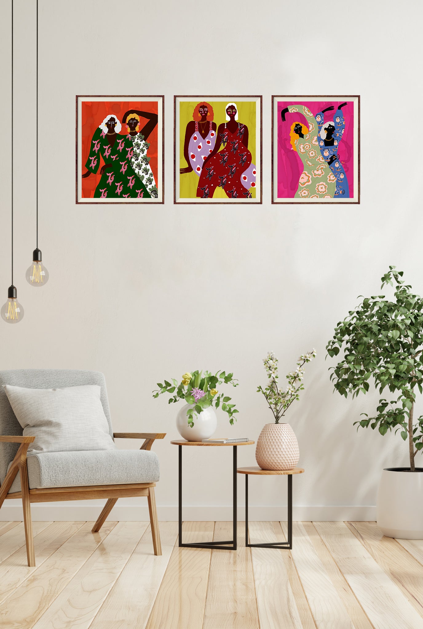 WONDERWALL ART PRINTS (SET OF 3) – JODI