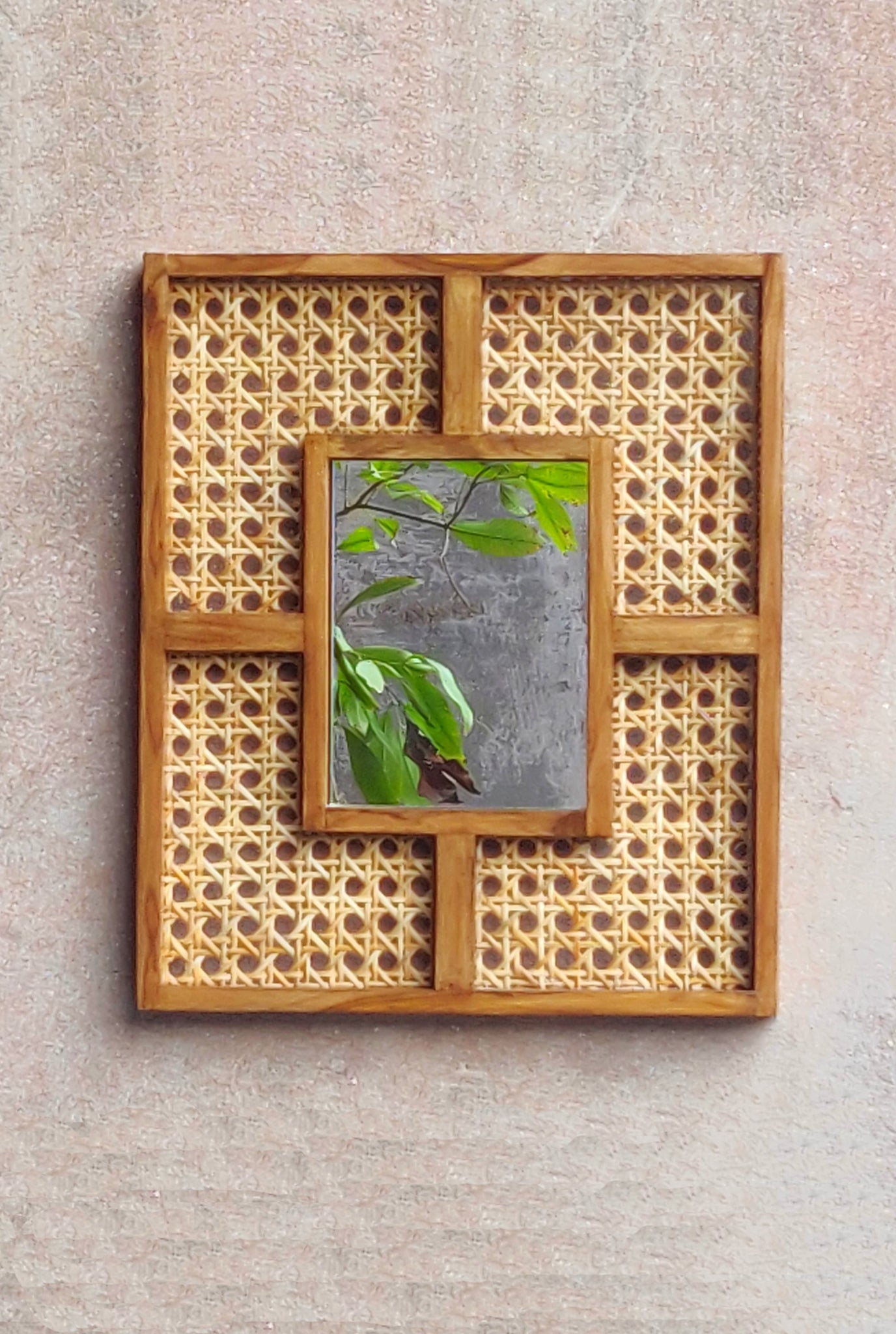 CANE WALL MIRROR – JODI