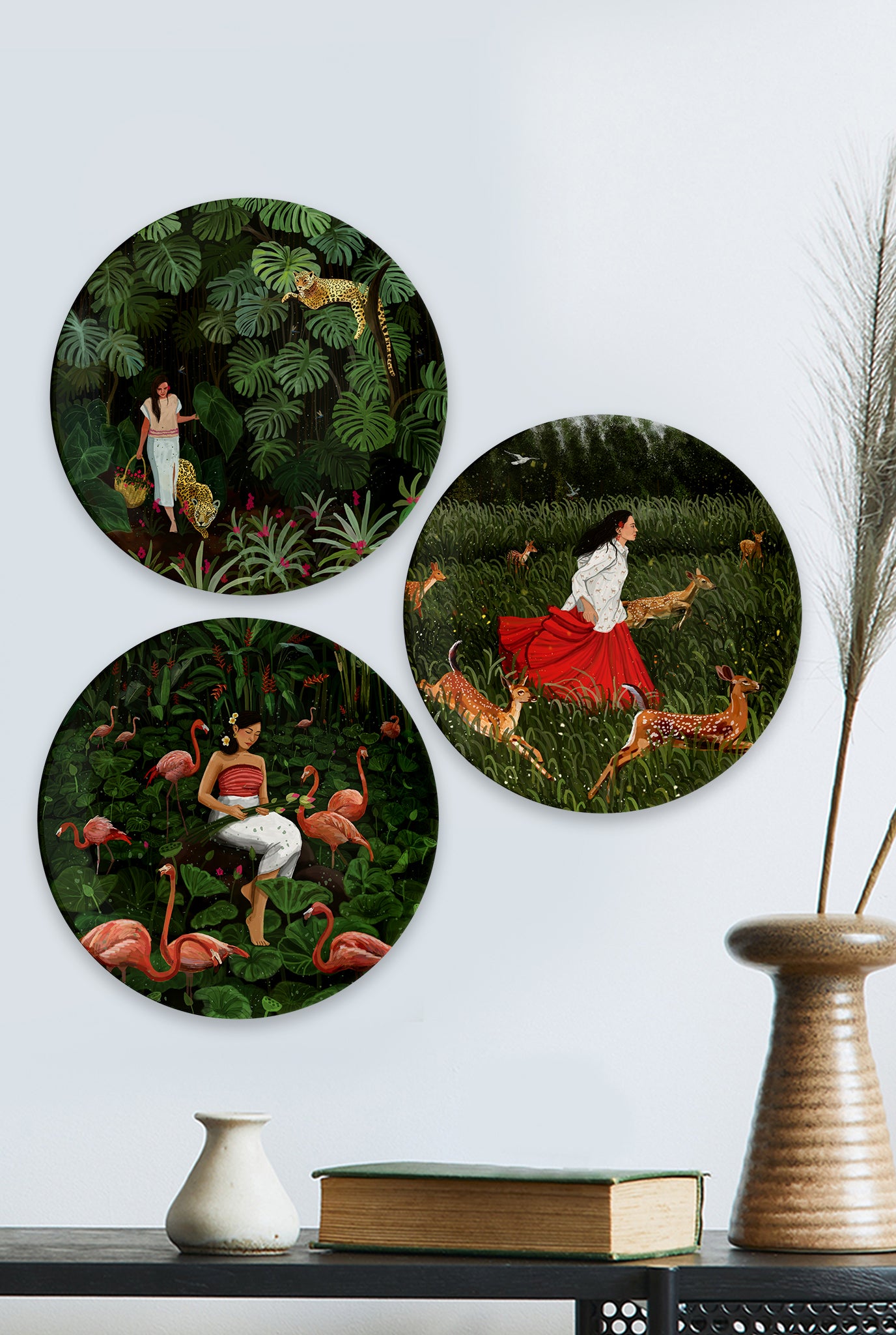 DERIVE PLATES (SET OF 3) – JODI