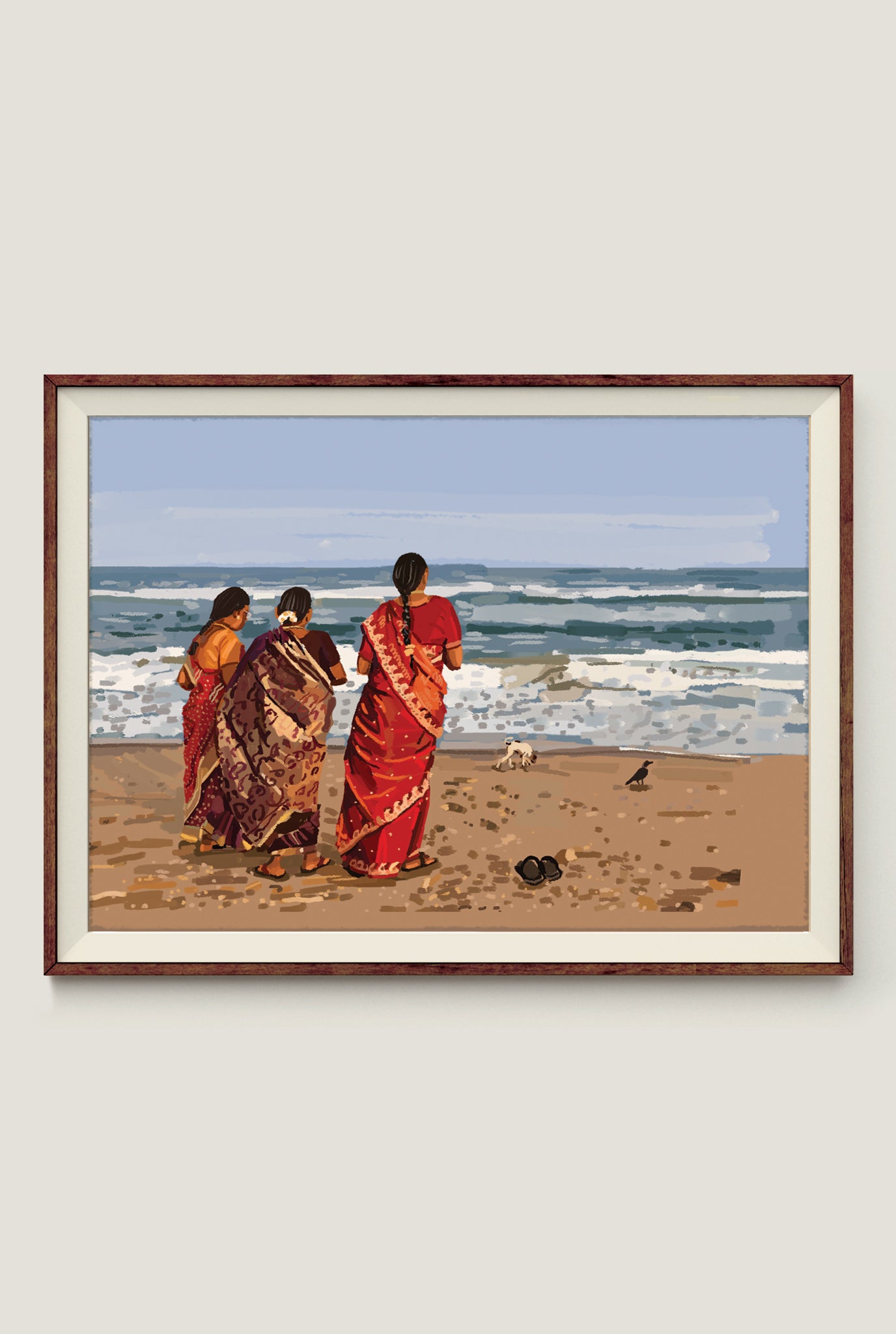 THREE WOMEN ART PRINT – JODI