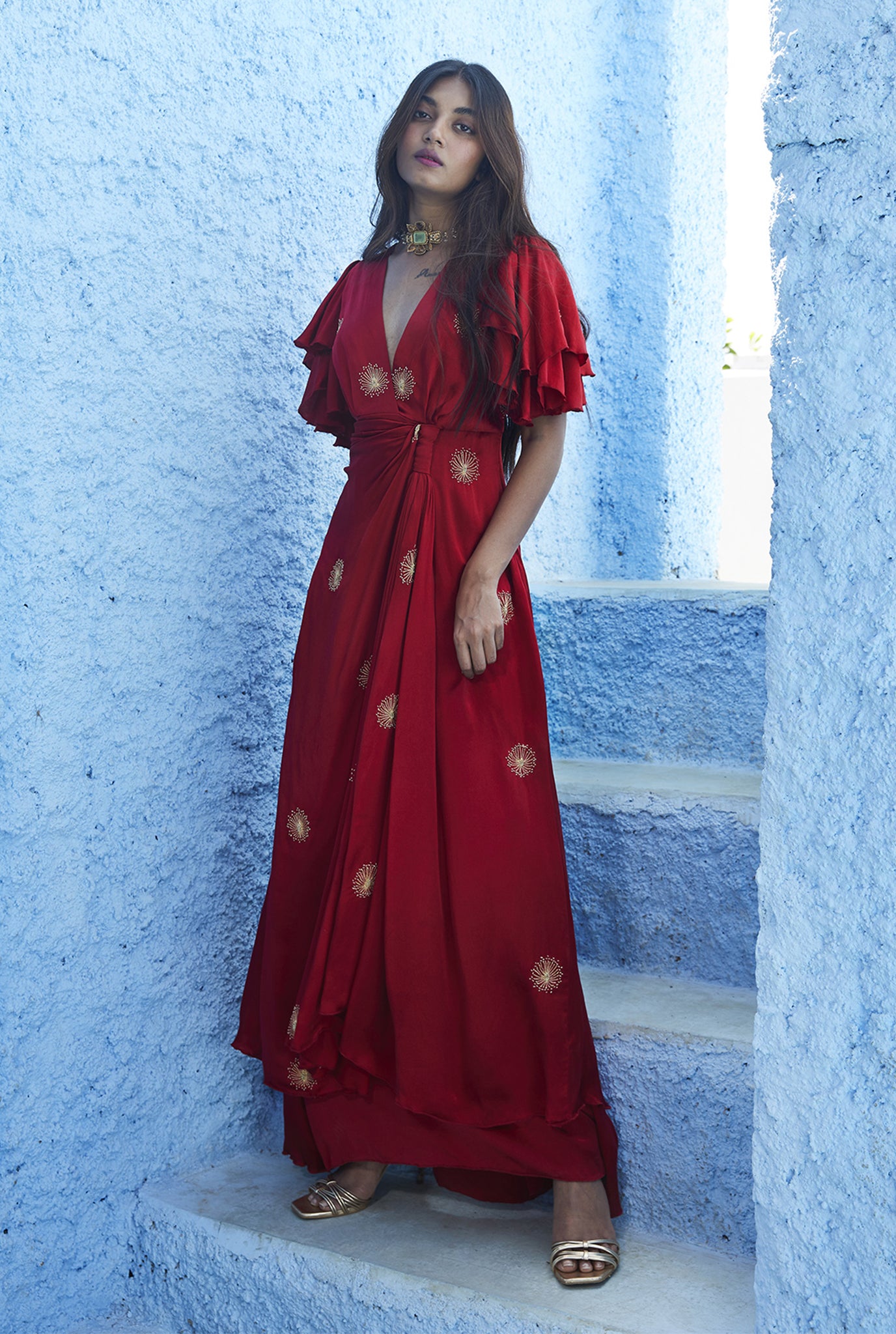 SHAZNEEN SILK DRESS – JODI