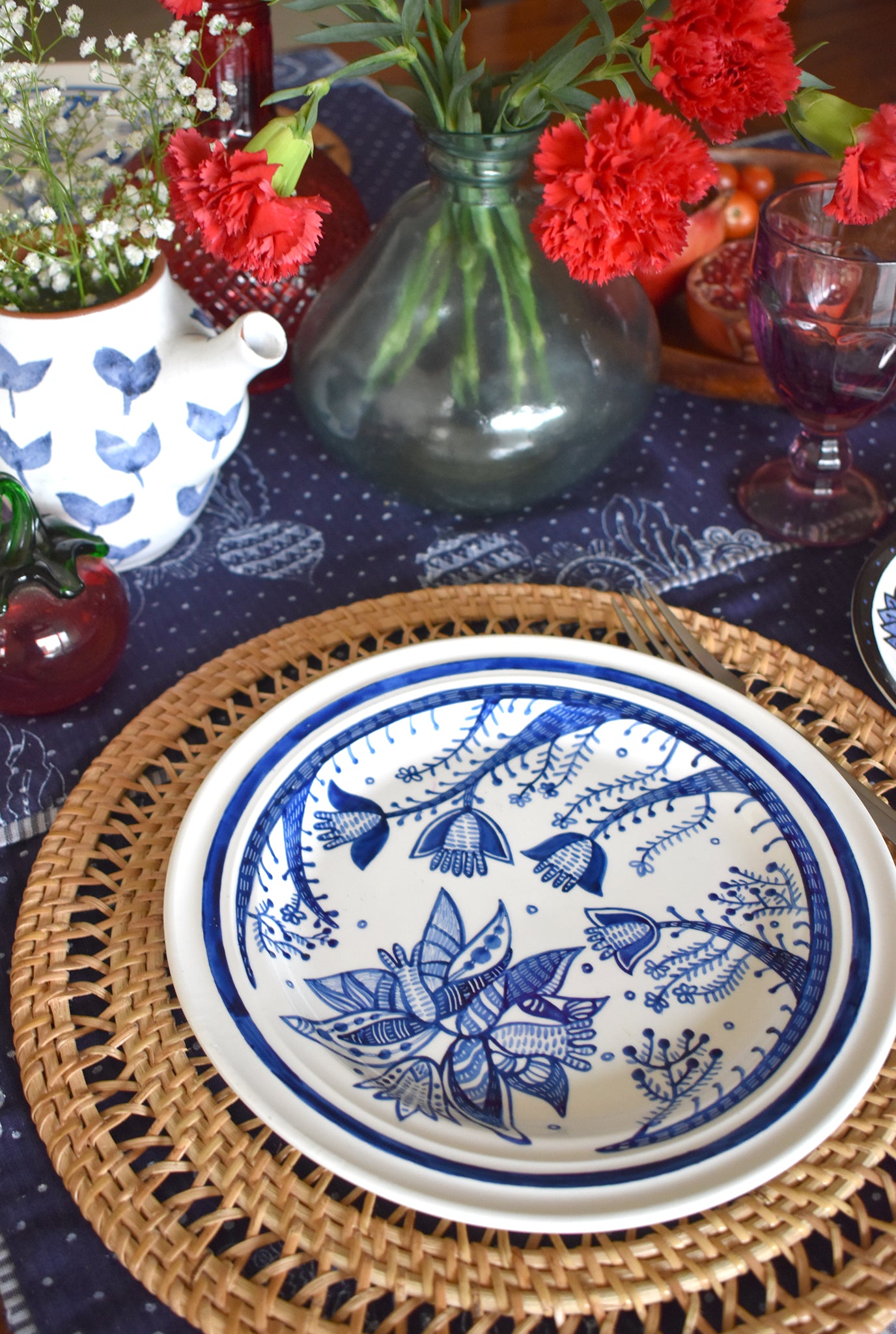Jodi Hand Painted Zeenat Plate – JODI